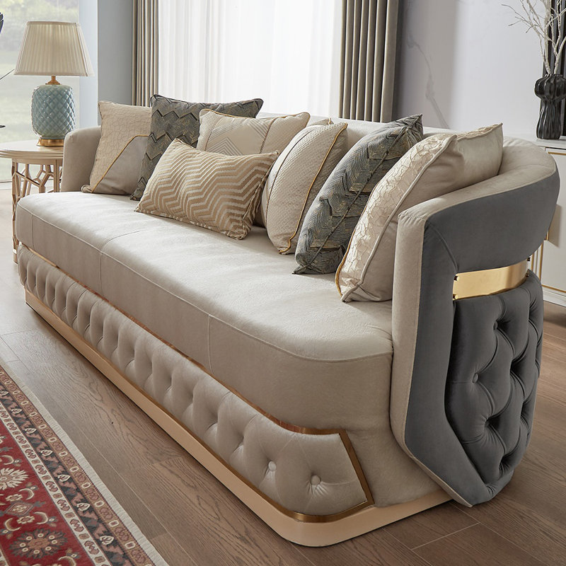 Wayfair tan couch store